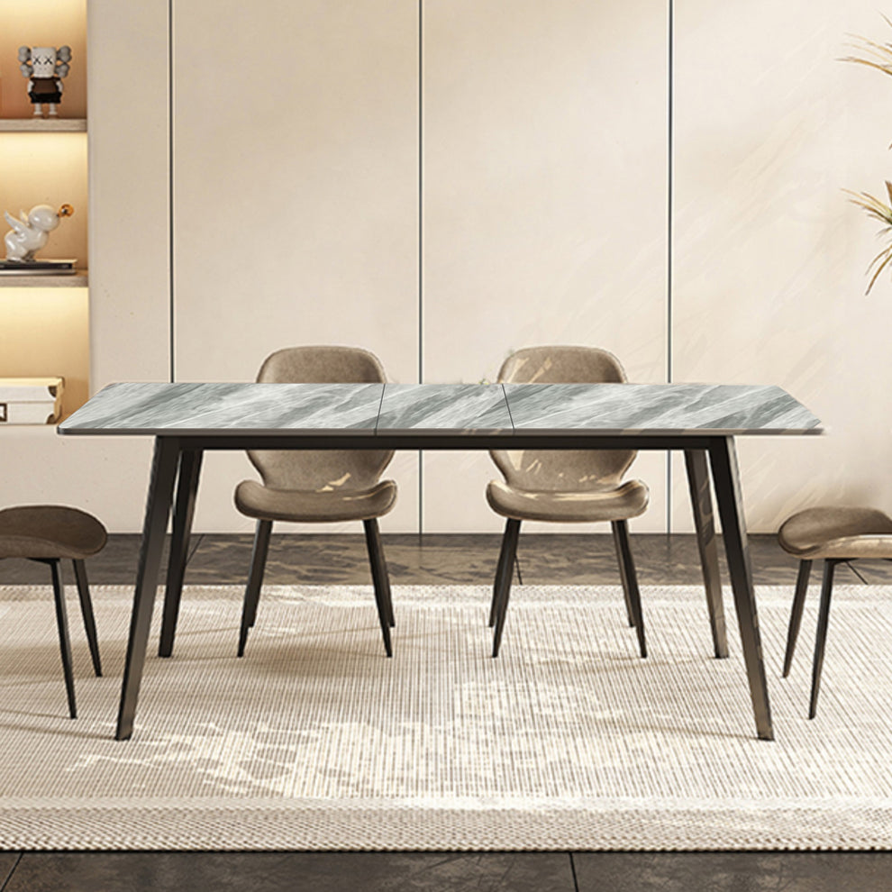 Extendable Slate Top Dining Table – Furnico Furniture